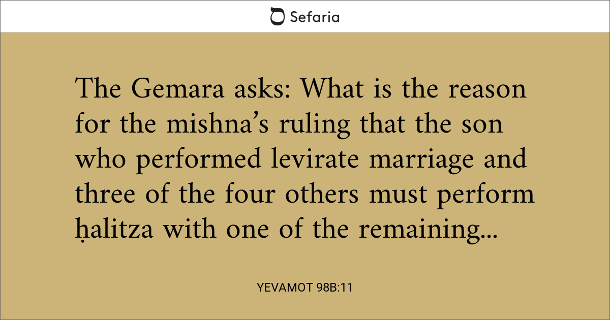 Yevamot 98b:11