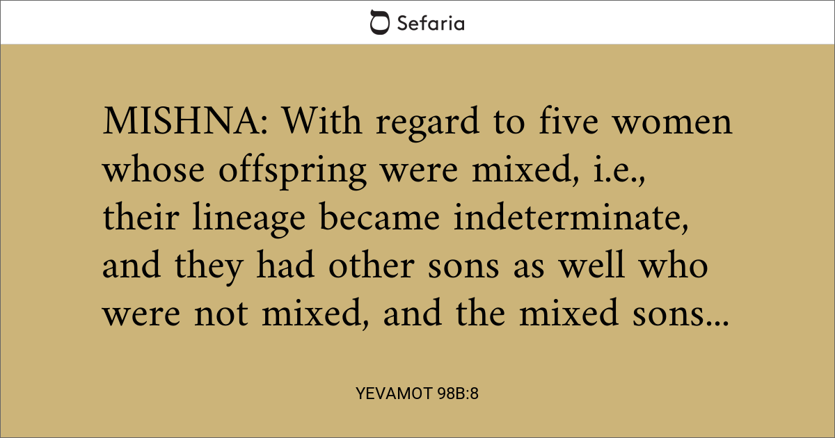 Yevamot 98b:8