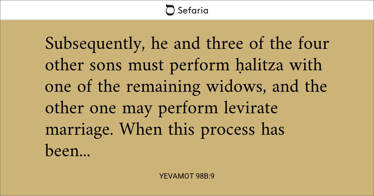 Yevamot 98b:9