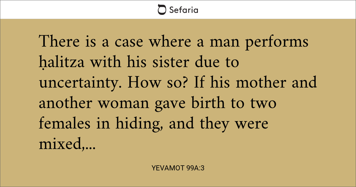 Yevamot 99a:3