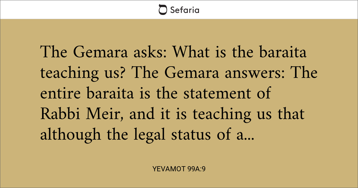 Yevamot 99a:9