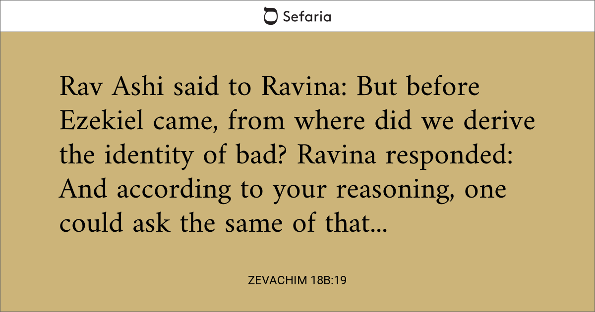 Zevachim 18b:19