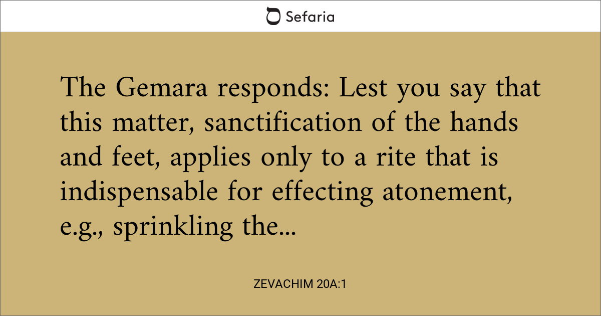 Zevachim 20a:1