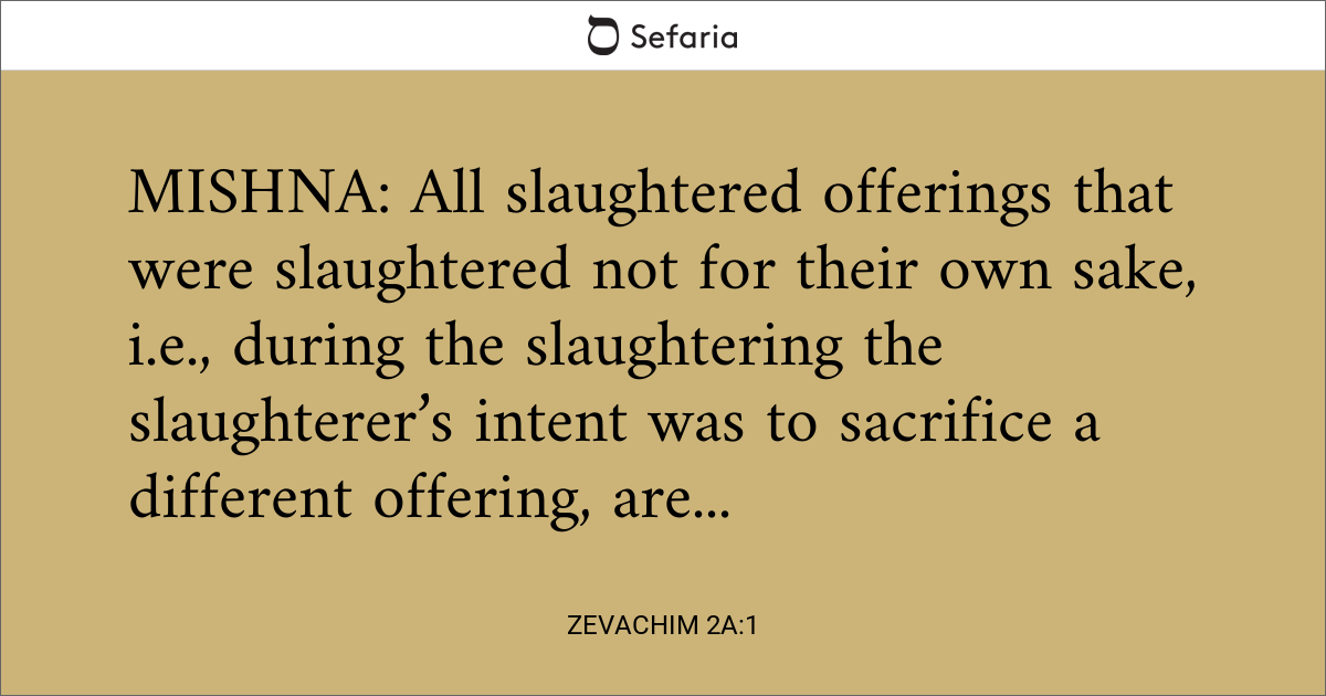Zevachim 2a:1