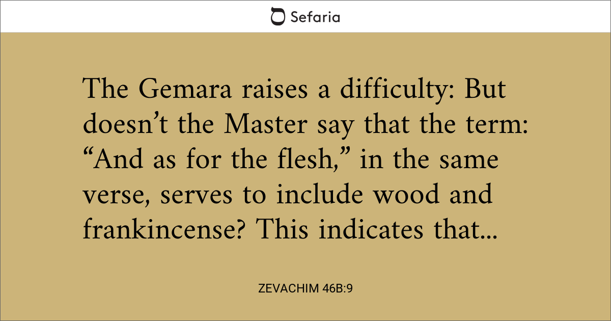 Zevachim 46b:9