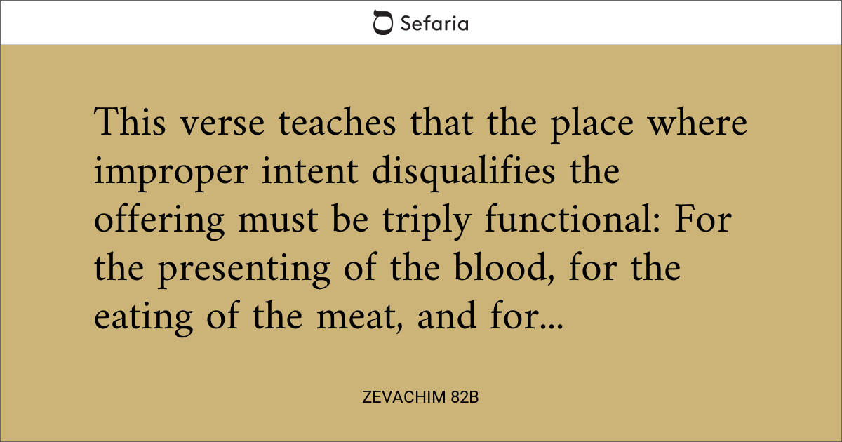 Zevachim 82b