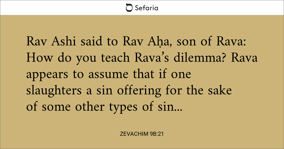Zevachim 9b:21