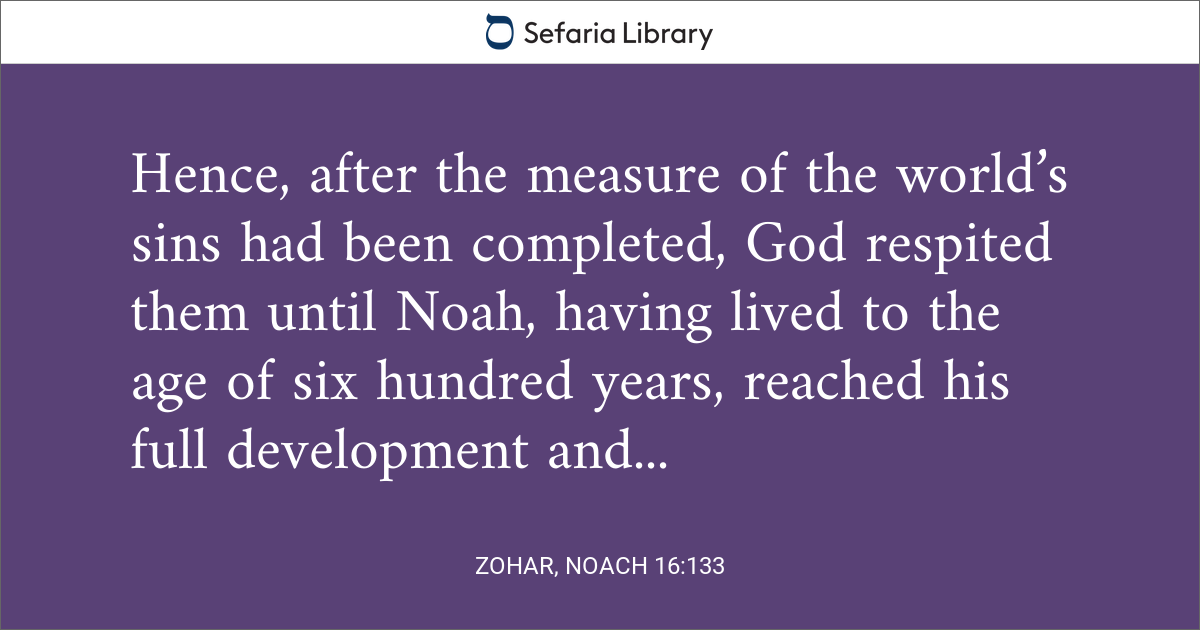 Zohar, Noach 16:133 | Sefaria Library